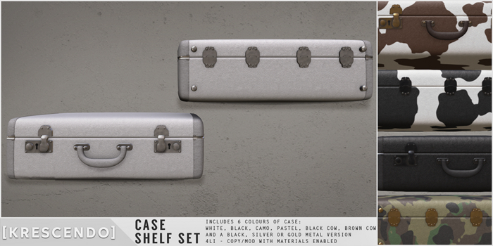 Second Life Marketplace - [Kres] Case Shelf Set